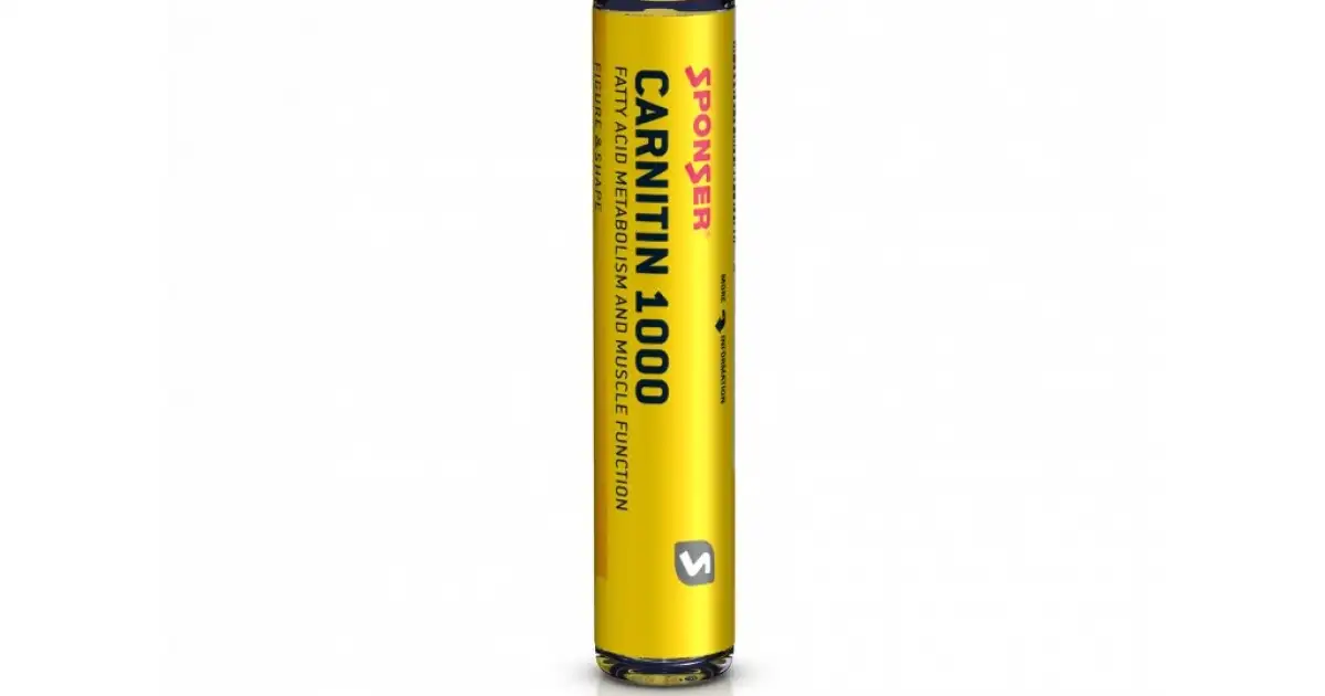 Spaľovač tuku Sponser Carnitin 1000 L-Karnitín v ampulkách | Koloshop.sk